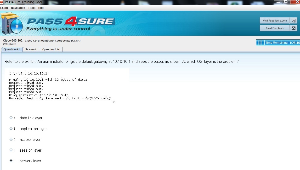Pass4Sure CCNA: Payment Pass4Sure CCNA: Payment