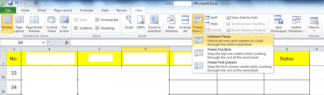 Me Think Freeze Top Row In MS Excel 2010 And OpenOffice me-think-freeze-top-row-in-ms-excel-2010-and-openoffice