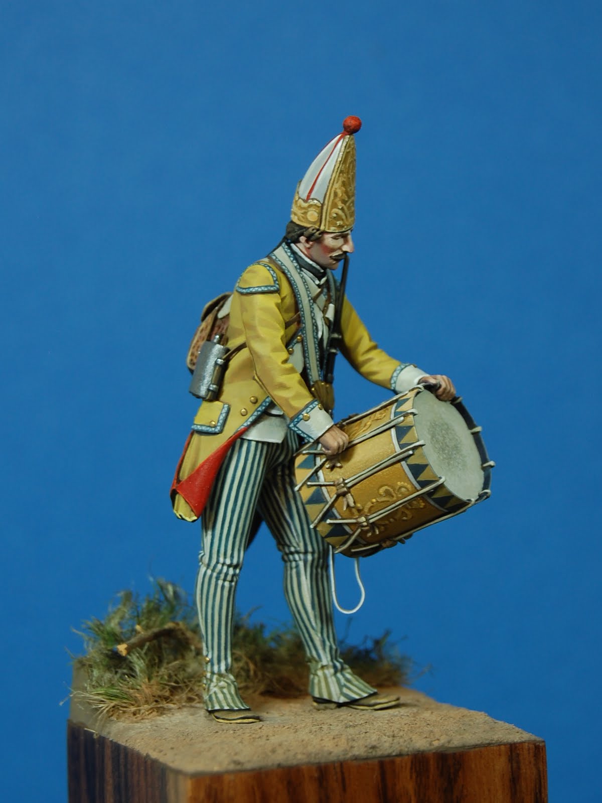 Hessian Drummer, 1777 | planetFigure | Miniatures Hessian Drummer, 1777 | planetFigure | Miniatures