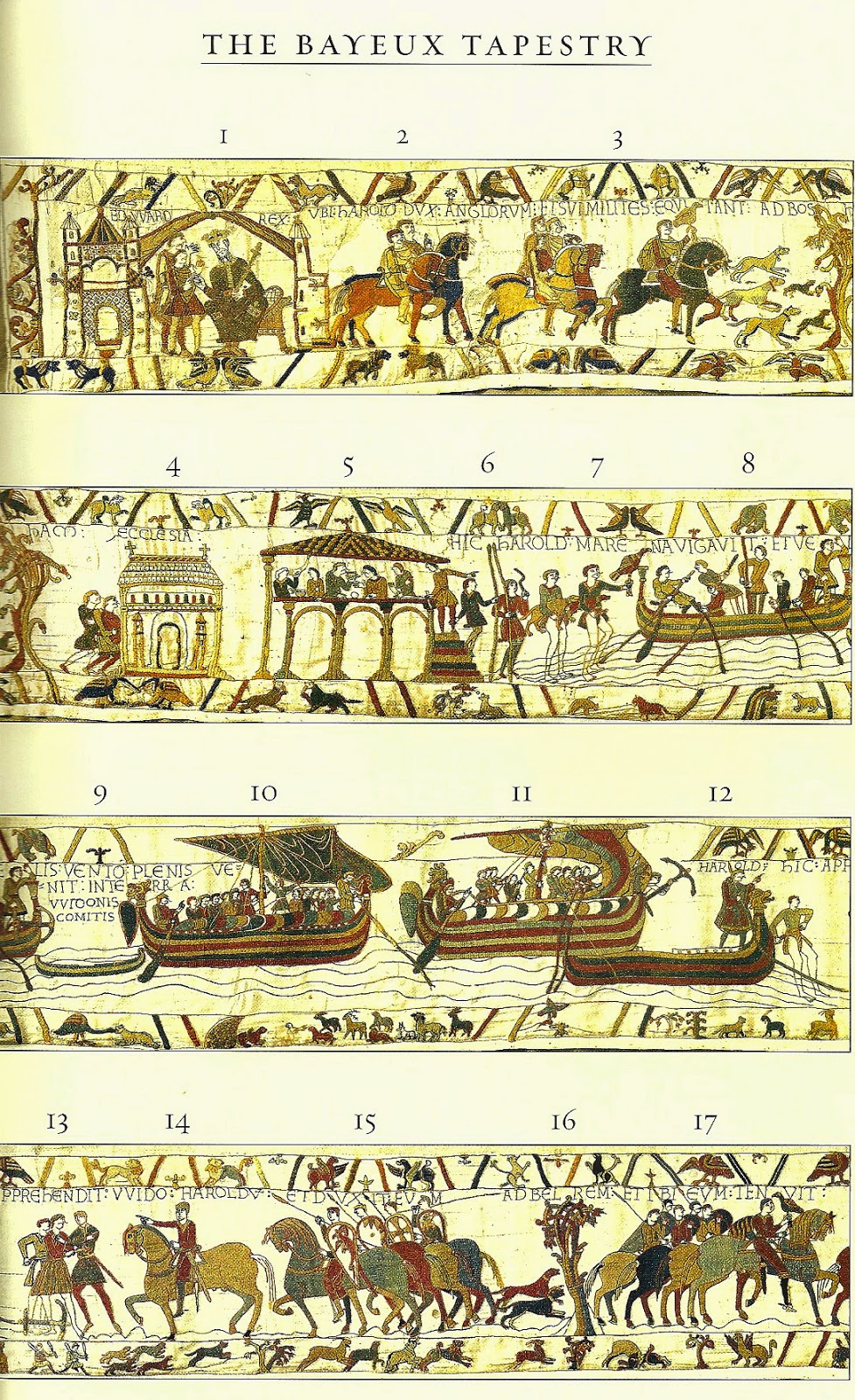 Unraveling Threads: The Bayeux Tapestry - Pictorial History