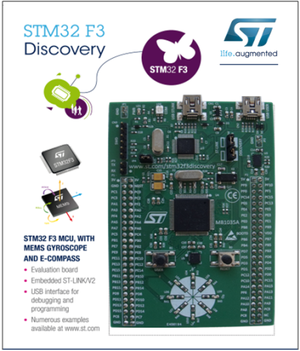 Niraj Sanghani's Project Blog: STM32F3 Discovery Initialization: