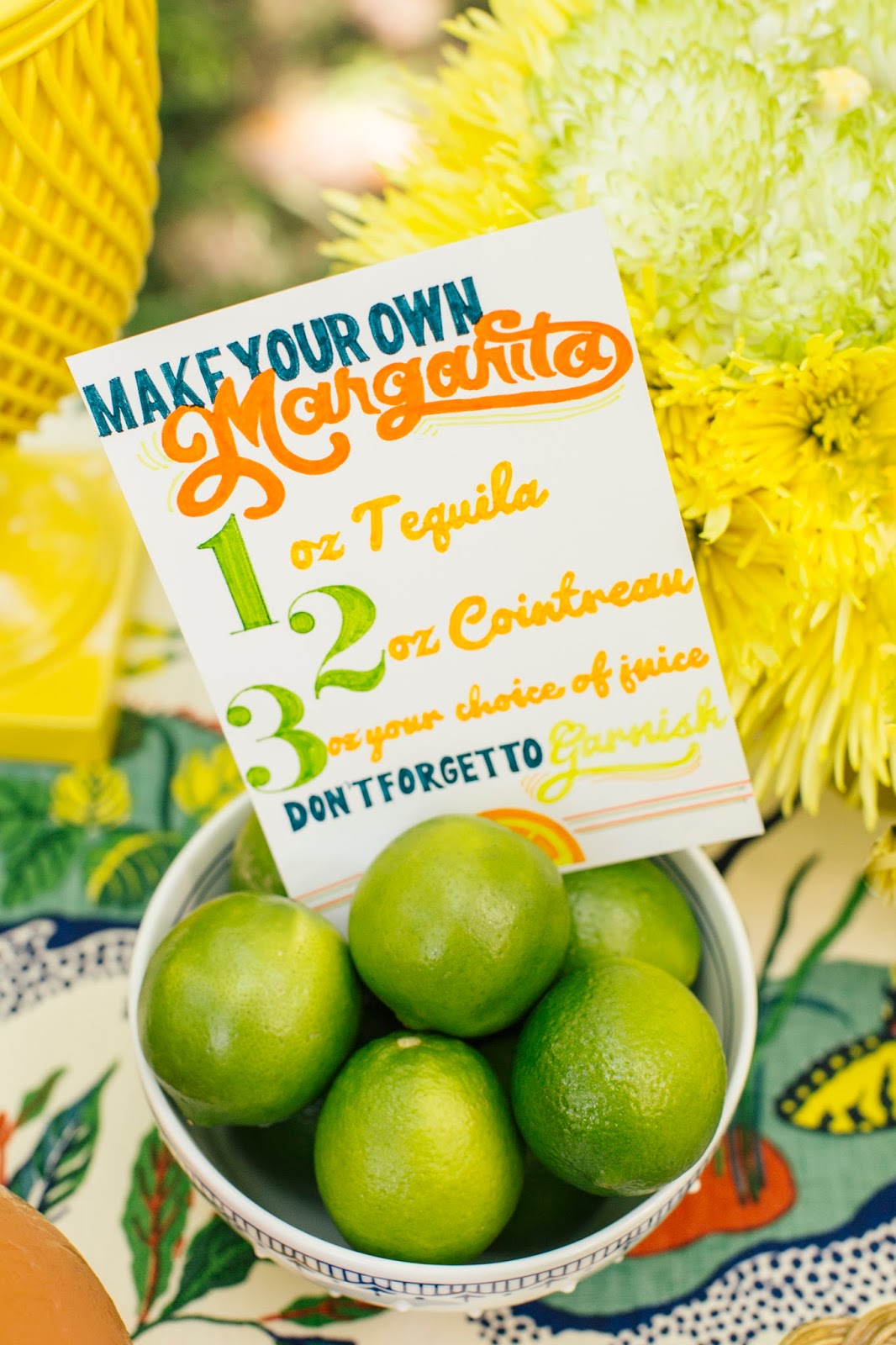 Kimberly Schlegel Whitman: Make Your Own Margarita Bar Kimberly Schlegel Whitman: Make Your Own Margarita Bar