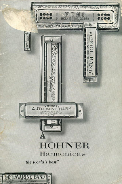 c.1953 Hohner USA Harmonica Catalog
