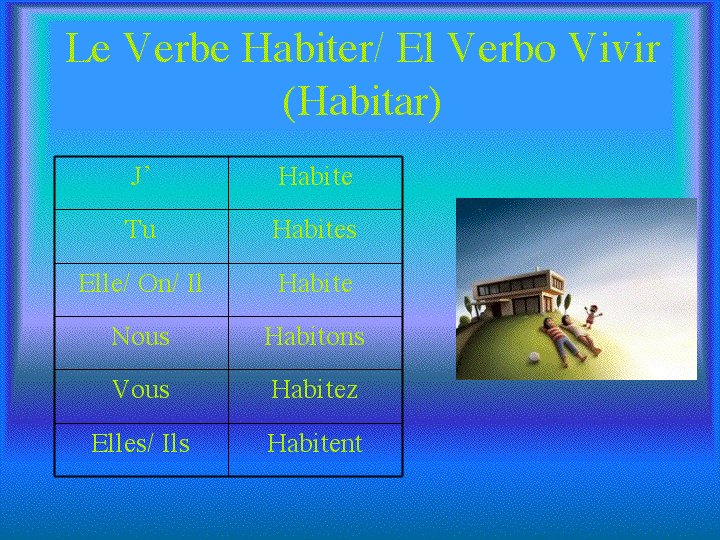 Le langage de l'amour: Le Verbe Habiter