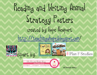Reading and Writing Strategy Posters - Teach with hope.