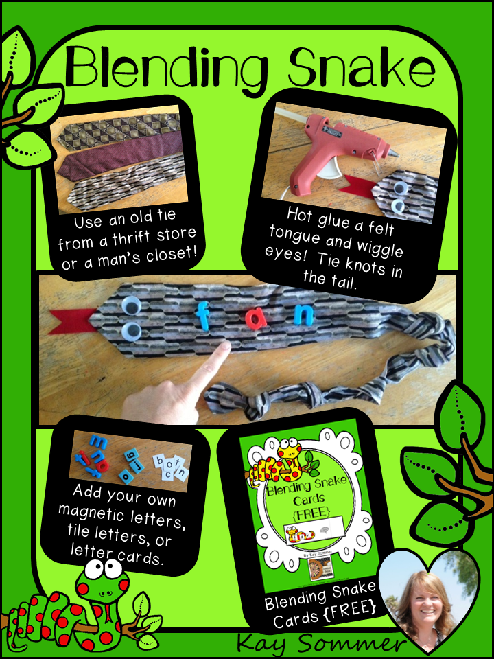 Blending Snake {Part 2} and a FREEBIE!