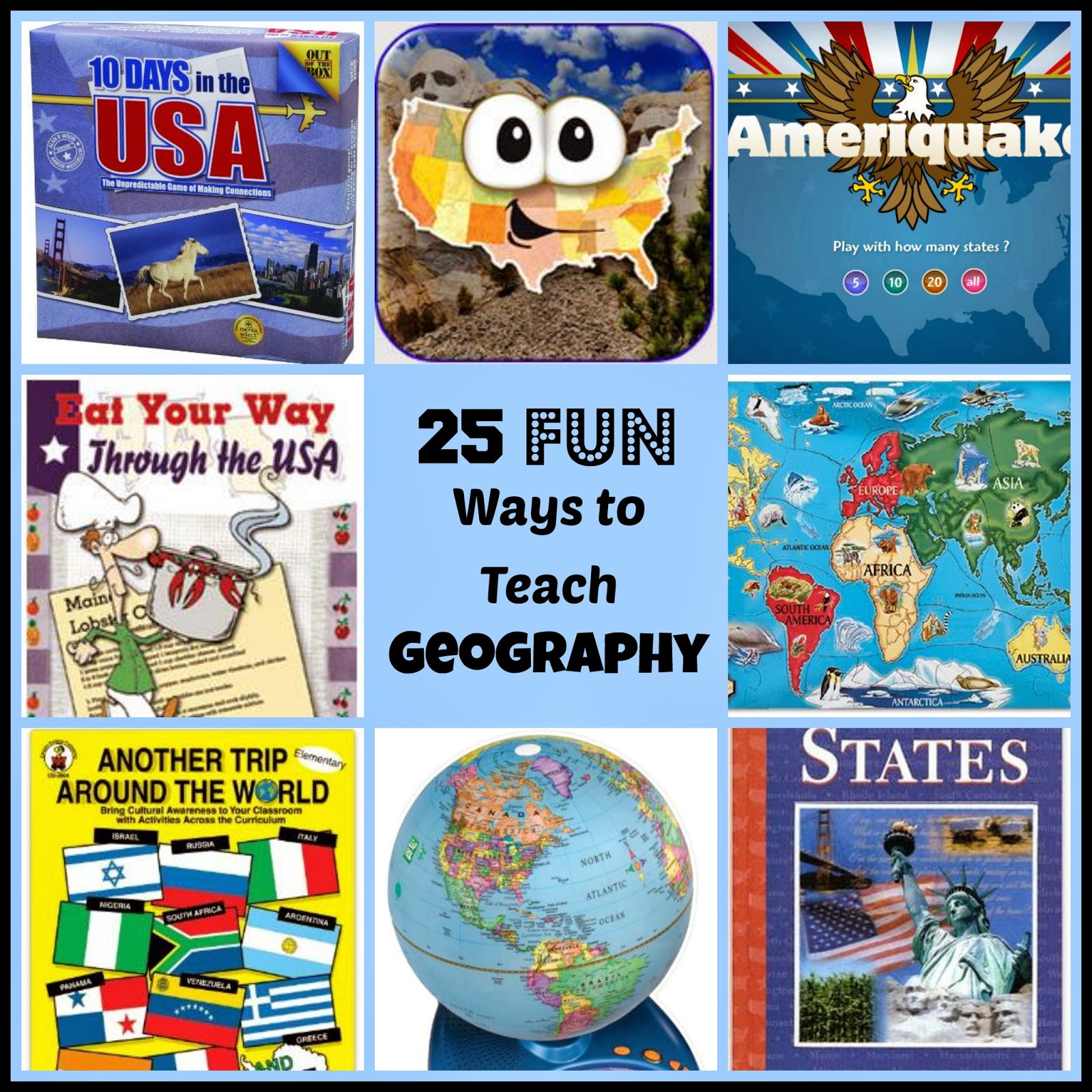 Teaching With TLC FUN Ways To Teach Geography teaching-with-tlc-fun-ways-to-teach-geography