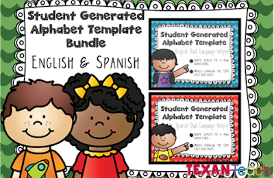 Student Generated Alphabet Bulletin Board - Texan Teach