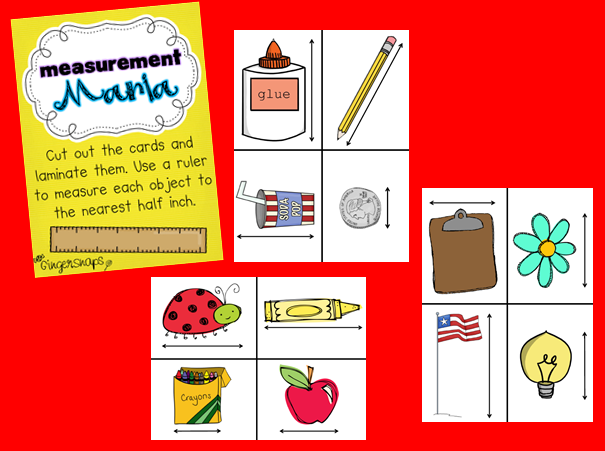 Measurement Mania - Classroom Freebies
