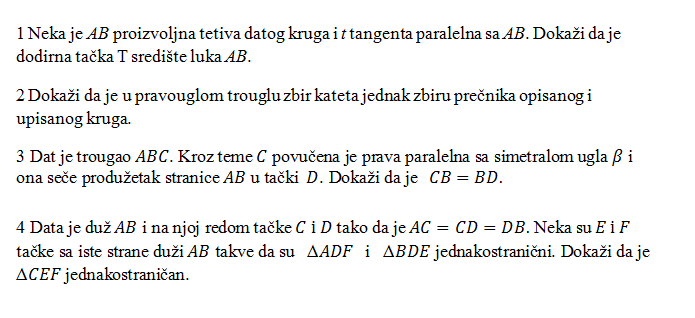 M A T E M A T I K A P N: PRVI RAZRED - DOMAĆI ZADATAK 085