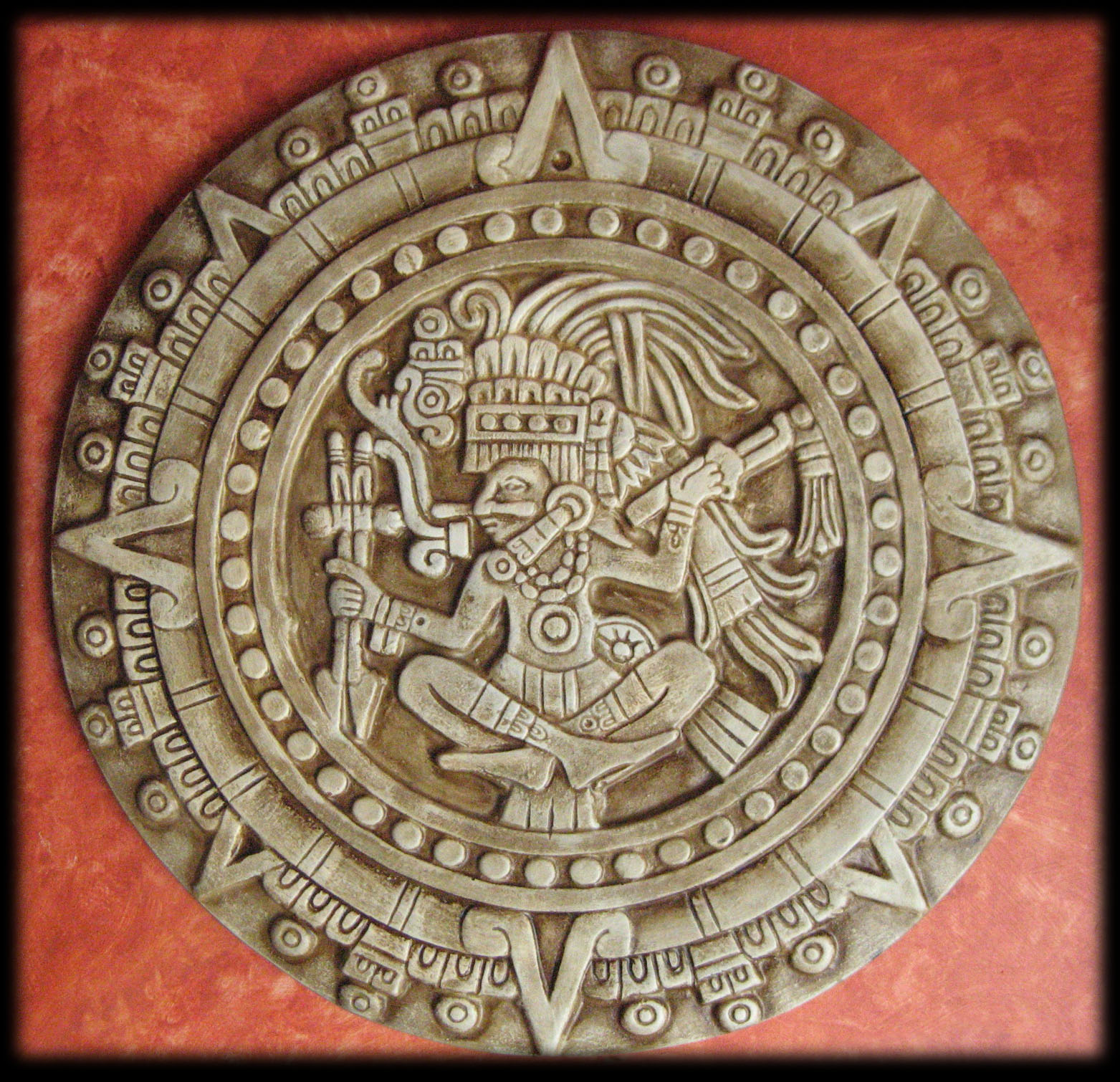 South American Arts & Crafts: Tonatiuh - The Aztec God Sun South American Arts & Crafts: Tonatiuh - The Aztec God Sun