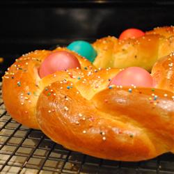 Braided Easter Egg Bread Recipe |The Bread Makers