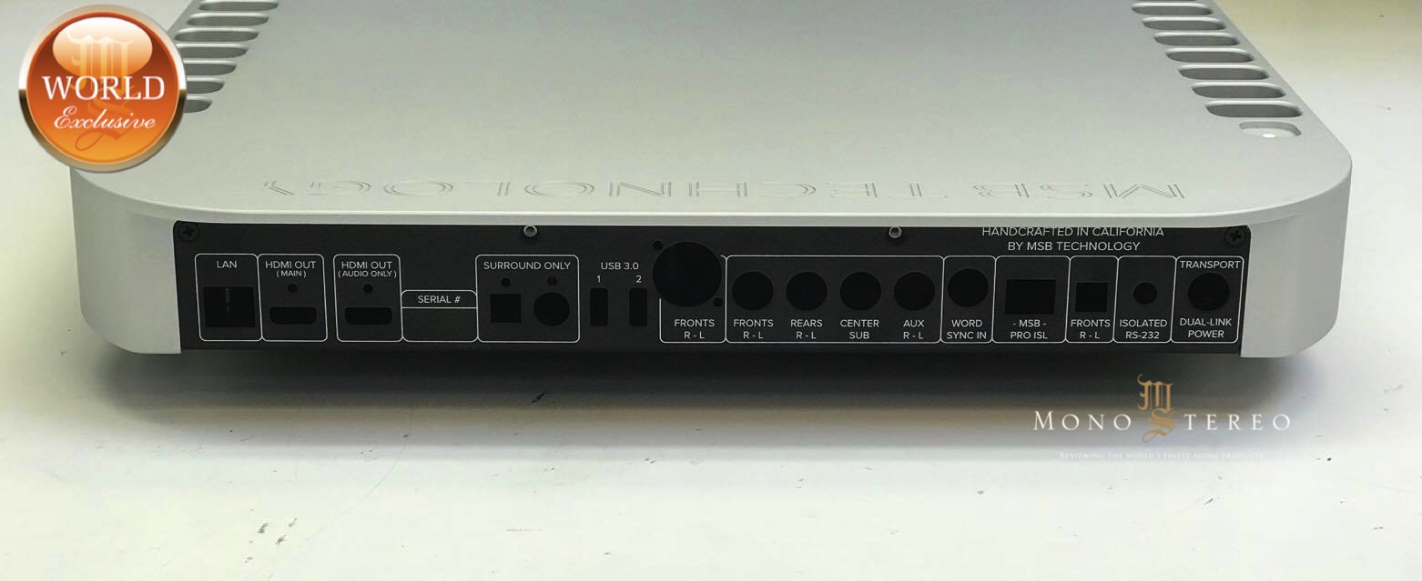 NEW MSB TECHNOLOGY REFERENCE TRANSPORT – Ultimate High-Fidelity