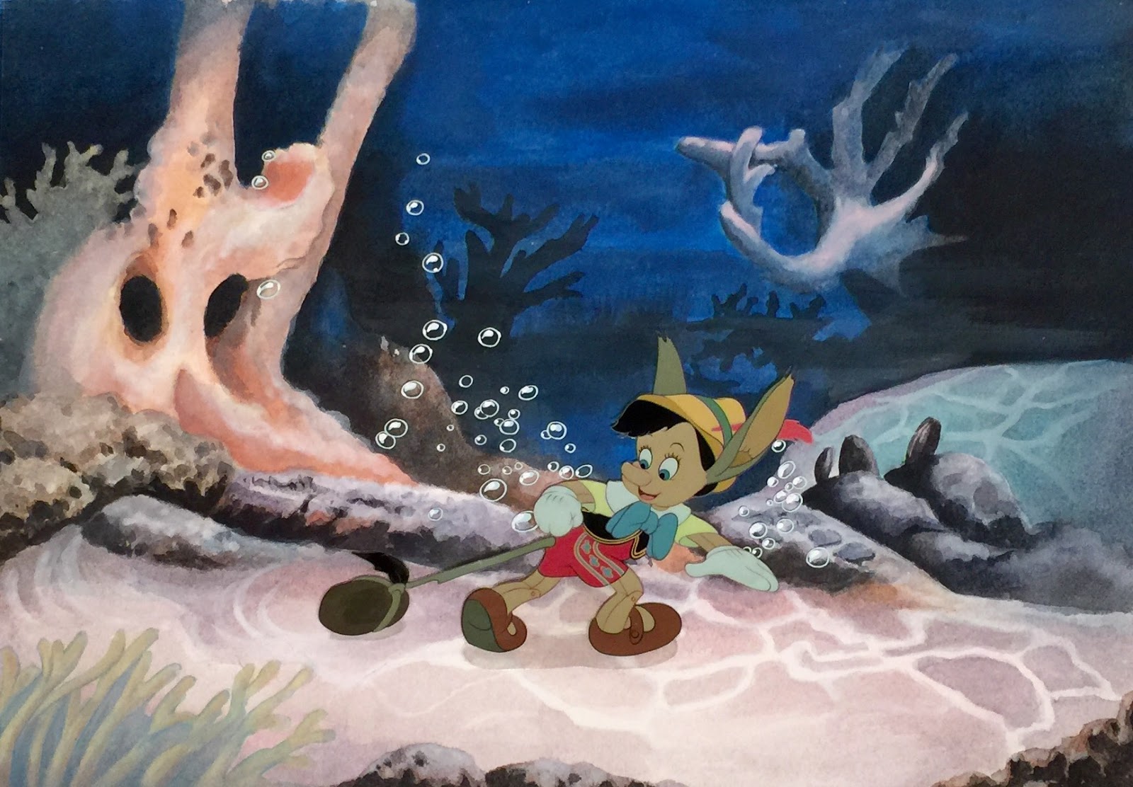 Animation Collection: Original Production Animation Cel of Pinocchio ... Animation Collection: Original Production Animation Cel of Pinocchio ...