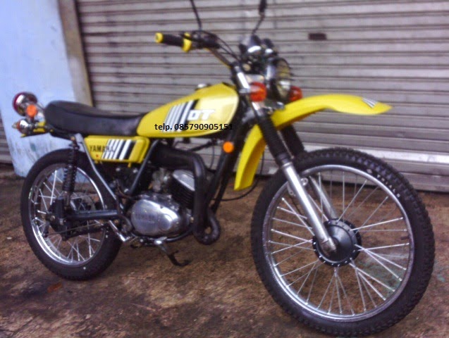 FOR SALE YAMAHA DT100 ENDURO FULL RESTORASI - JAKARTA - LAPAK MOBIL DAN MOTOR BEKAS