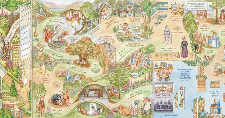 Sulle orme di Beatrix Potter. Parco nazionale del Lake District