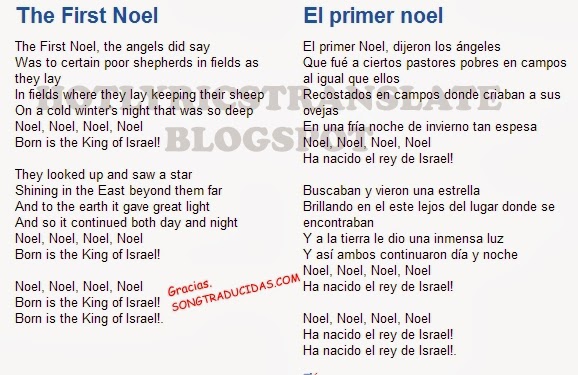 TOP LYRICS TRANSLATED CANCIONES TOP TRADUCIDAS: Weezer - The First Noel