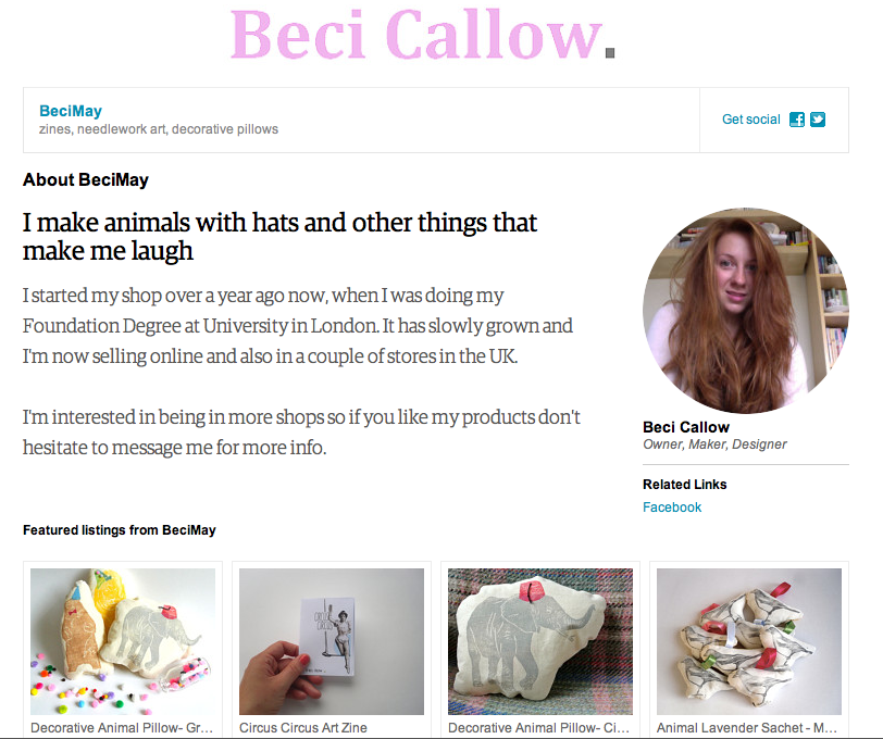 Beci Callow New Bio On Etsy beci-callow-new-bio-on-etsy
