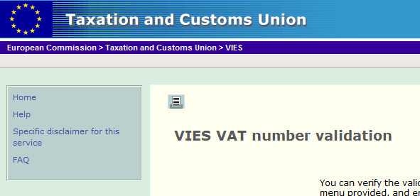 European VAT Validation with PHP in real time via SOAP European VAT Validation with PHP in real time via SOAP