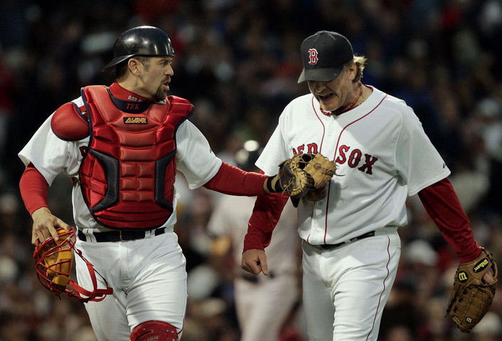 [MLB] 사진 시리즈, 랜디 존슨 & 커트 실링.jpg : MLBPARK