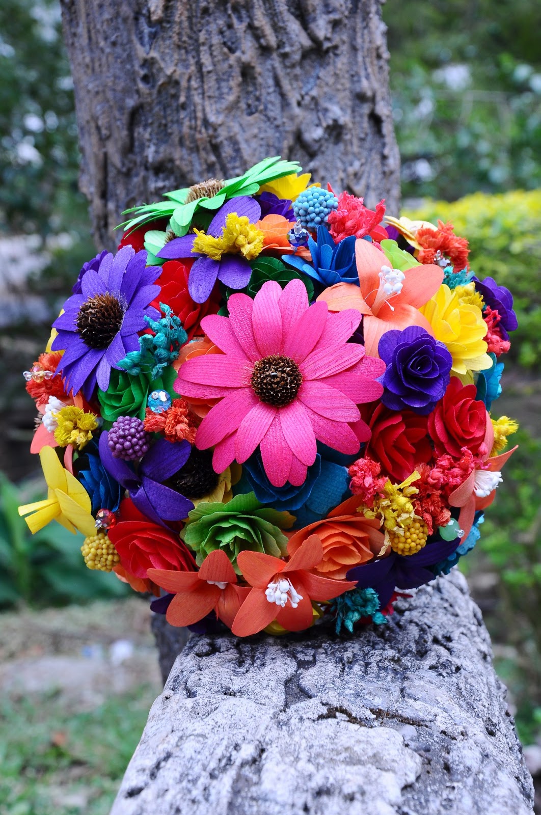 Wholesale Wedding Bouquets Made Of Wooden Flowers Reduce Reuse wholesale-wedding-bouquets-made-of-wooden-flowers-reduce-reuse