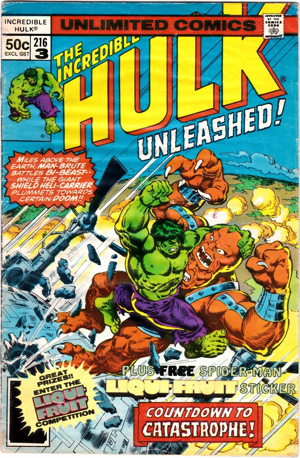 South African Comic Books Unlimited Comics The Incredible Hulk 3 south-african-comic-books-unlimited-comics-the-incredible-hulk-3