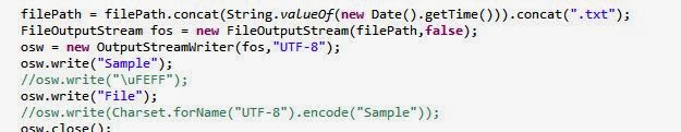 Better, Faster and Smarter development: Write a file from Java with ... Better, Faster and Smarter development: Write a file from Java with ...