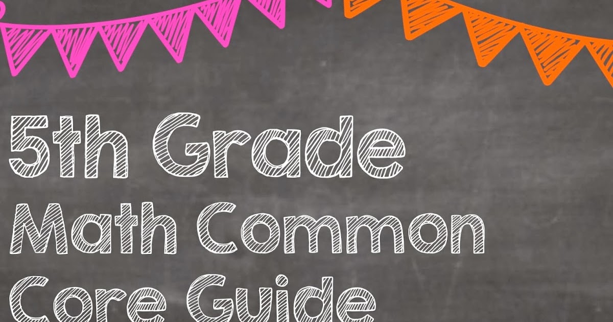 Learn With Leah: 5th Grade Common Core Math Guides