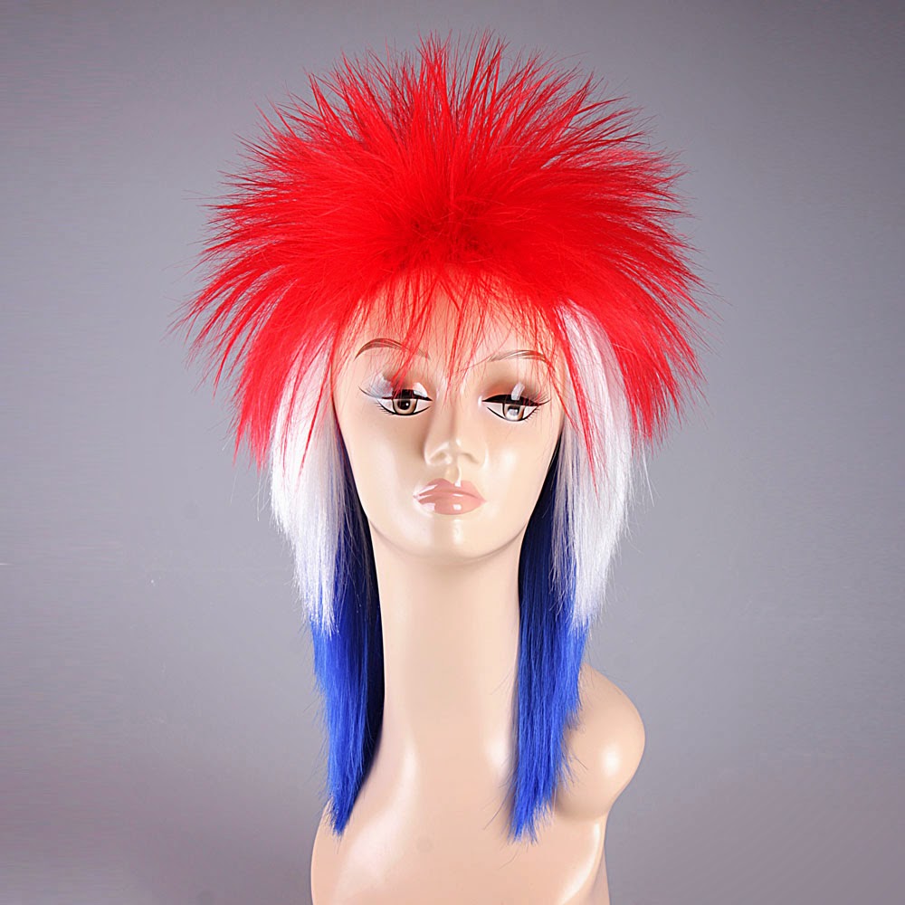 FlagWigs: England, France, Italy, Germany, Holland, Spain Mullet ... FlagWigs: England, France, Italy, Germany, Holland, Spain Mullet ...