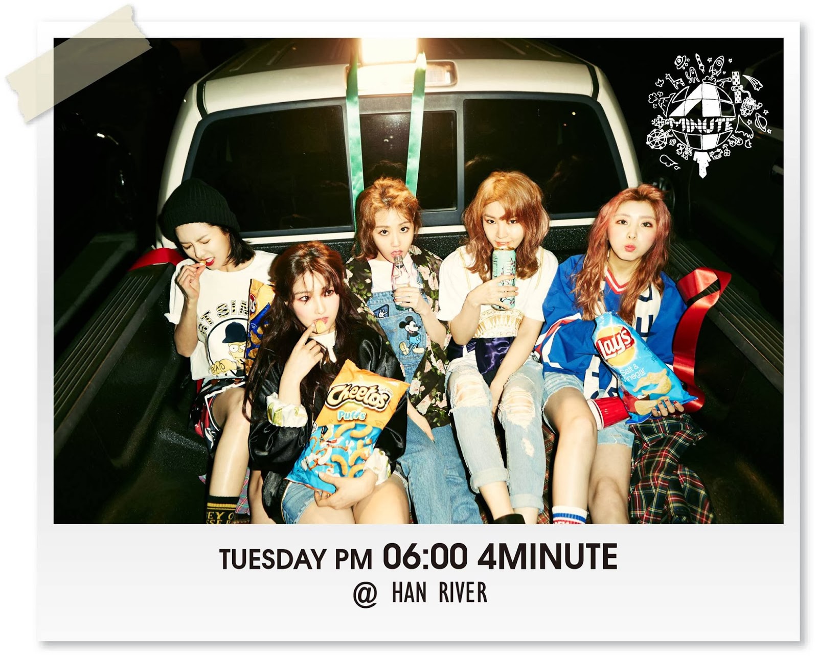 Criss Hallyu: 4minute Image Teaser "4minute Diary" Tuesday