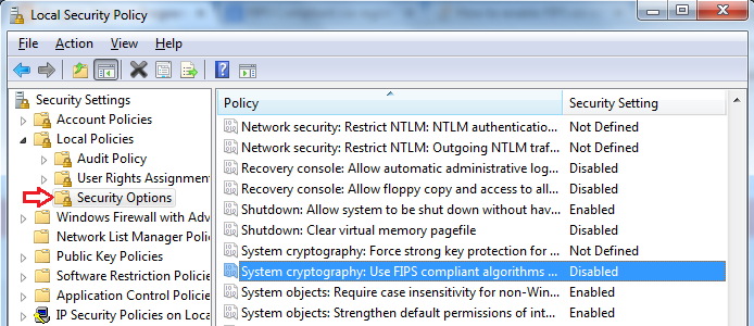 How to enable FIPS Compliant algorithms in Windows How to enable FIPS Compliant algorithms in Windows