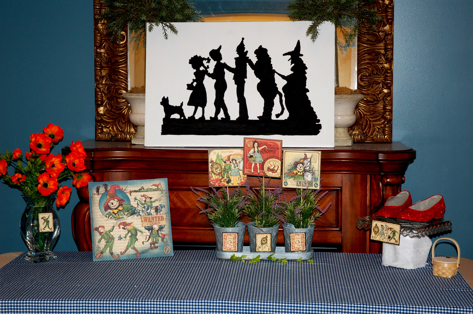 restlessrisa: WIZARD OF OZ party, part 2 - The Decor (Characters)