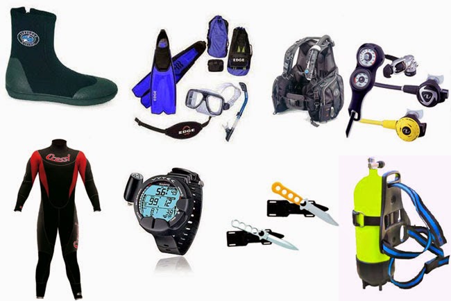 Conoce el mundo submarino: Equipo de buceo