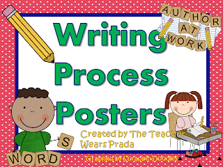 Writing Process Posters Freebie Update - Teaching with Nesli