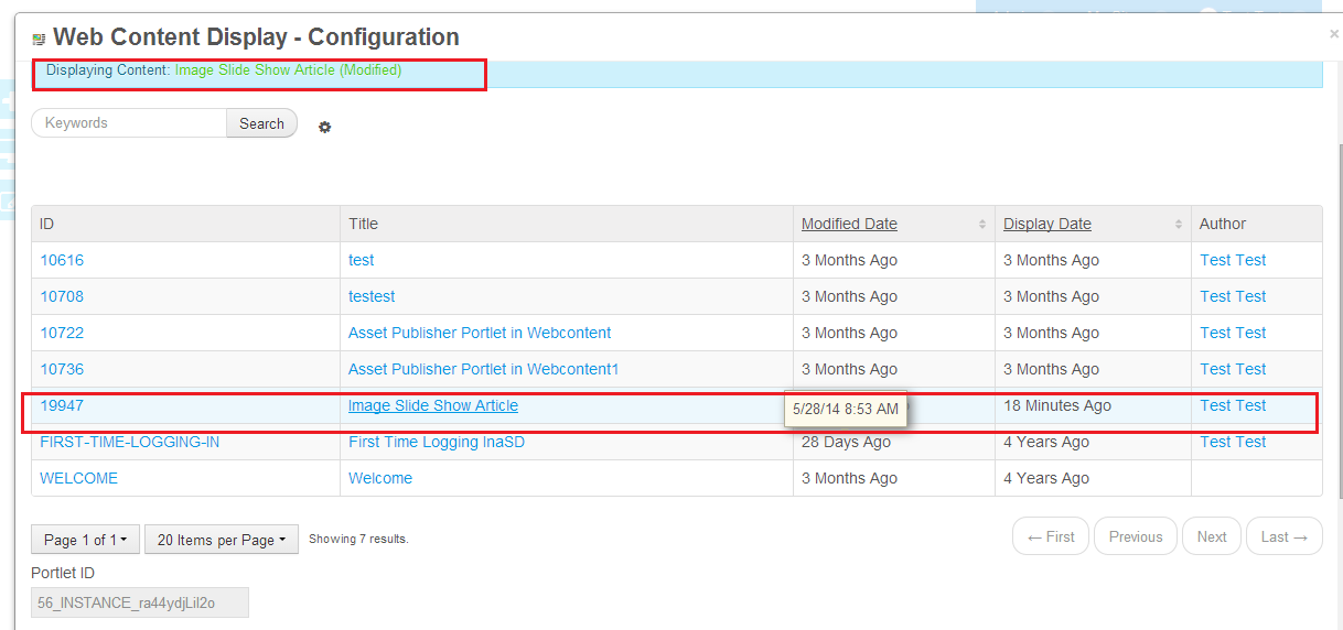 Liferay Portal / News: Liferay 6.2 Web Content AUI Carousel Structure and Template / Image Slide ...