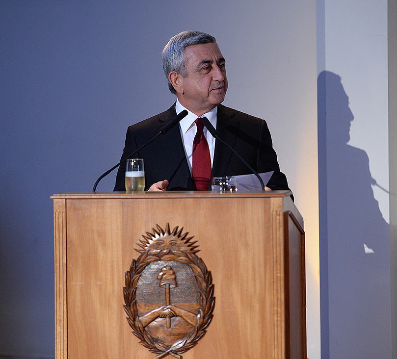 Prensa Armenia: Argentina's Vice President received Serzh Sargsyan Prensa Armenia: Argentina's Vice President received Serzh Sargsyan