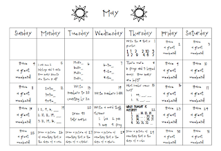 Homework Calendars and a FREEBIE | Mrs. Black's Bees