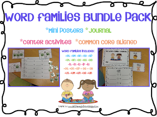 All About Word Families with a Freebie! - Literacy with Aylin Claahsen