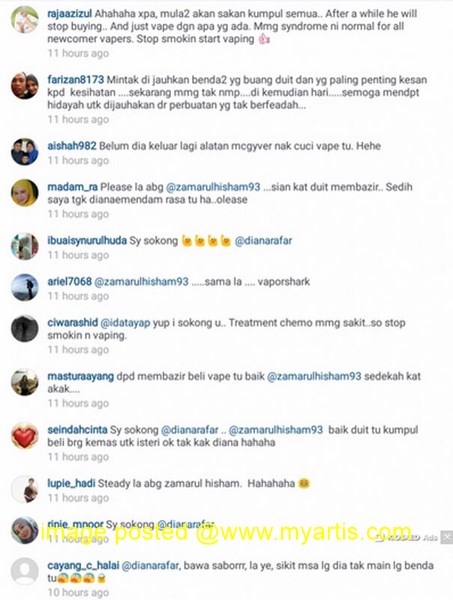 MYARTIS.COM | MYARTIS | MY | ARTIS: DIANA RAFAR 'KECEWA' DENGAN ZAMARUL HISYAM