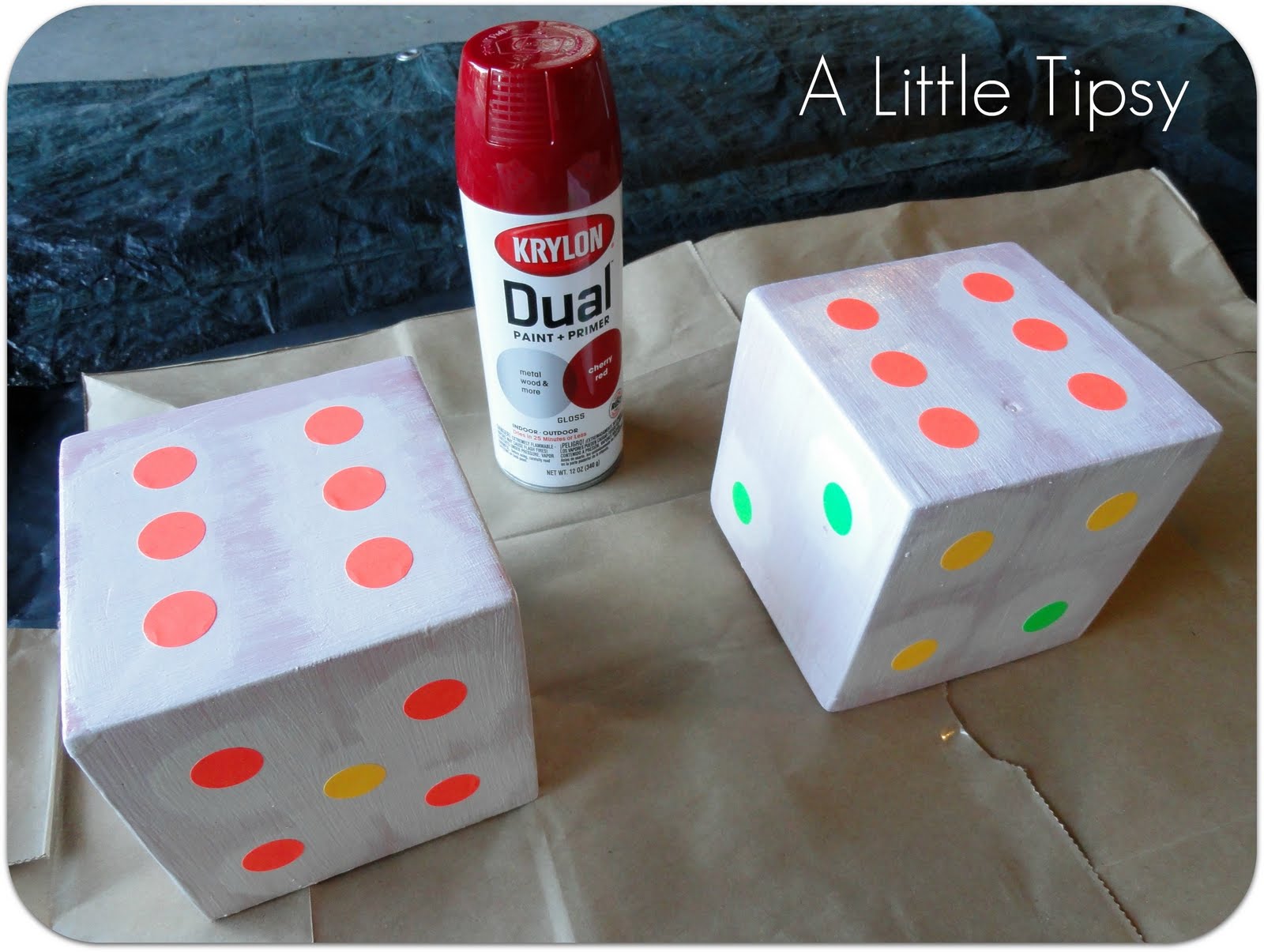 DIY Under $5: Dice - A Little Tipsy
