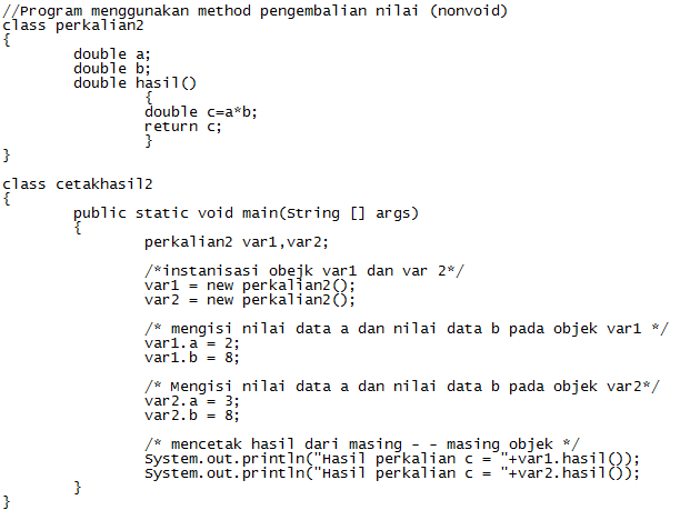 Method Void Method Non Void Pada Java Candra Adi W Site method-void-method-non-void-pada-java-candra-adi-w-site