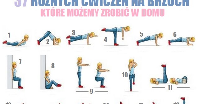 Być idealną - lifestylowy blog o aktywności fizycznej i zdrowym trybie życia: 37 ćwiczeń na ...