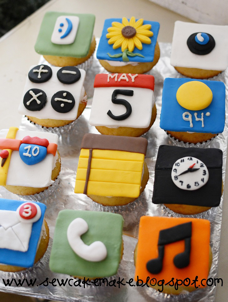 The Sew*er, The Caker, The CopyCat Maker: Ipad CupCakes