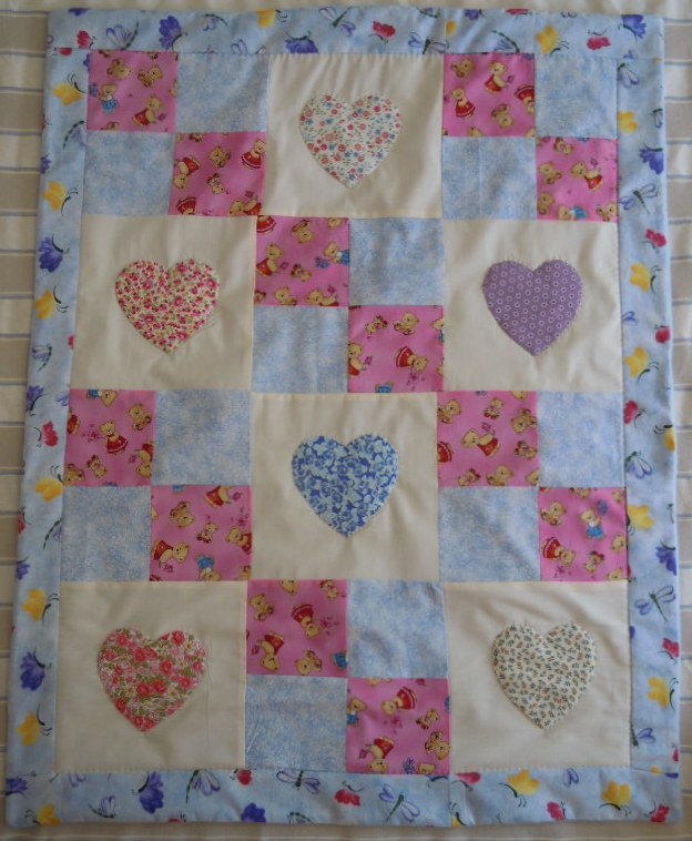 Colcha para cuna patchwork - Imagui