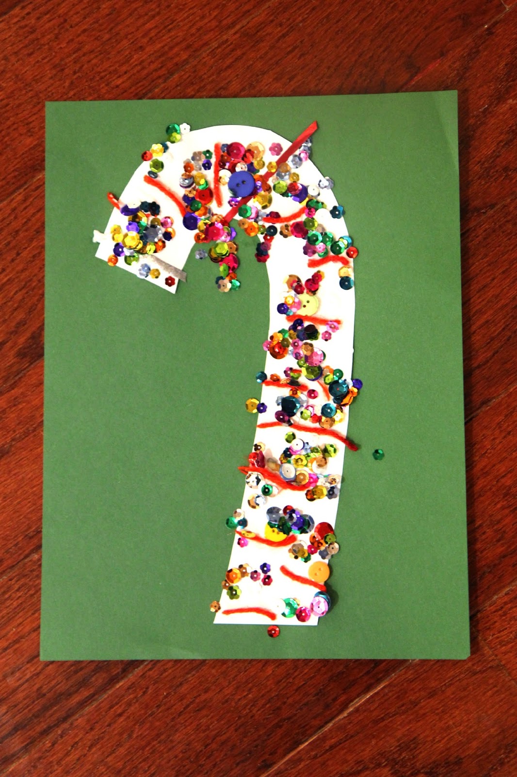 Toddler Approved!: Candy Cane Collage Craft for Toddlers Toddler Approved!: Candy Cane Collage Craft for Toddlers