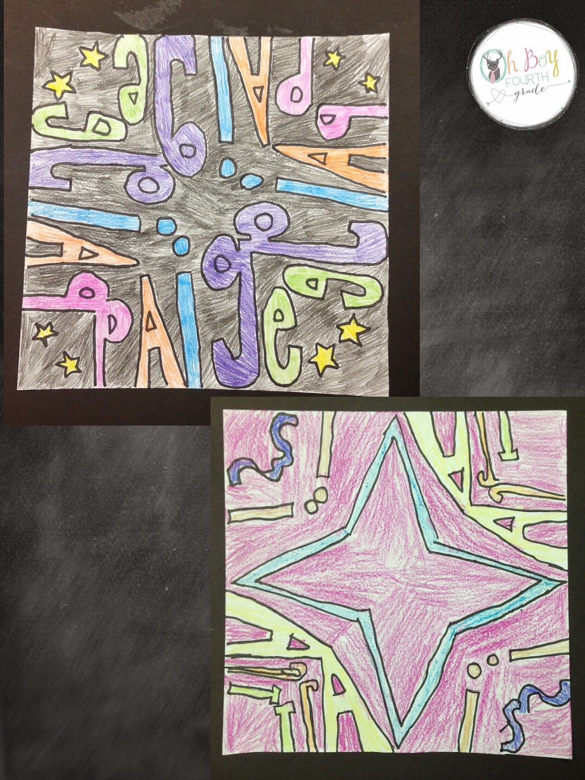 symmetry and art come together | Oh' Boy 4th Grade | Bloglovin’