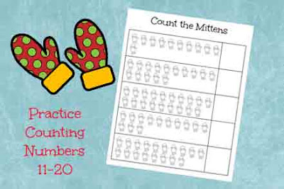 Count The Mittens | Time 4 Kindergarten