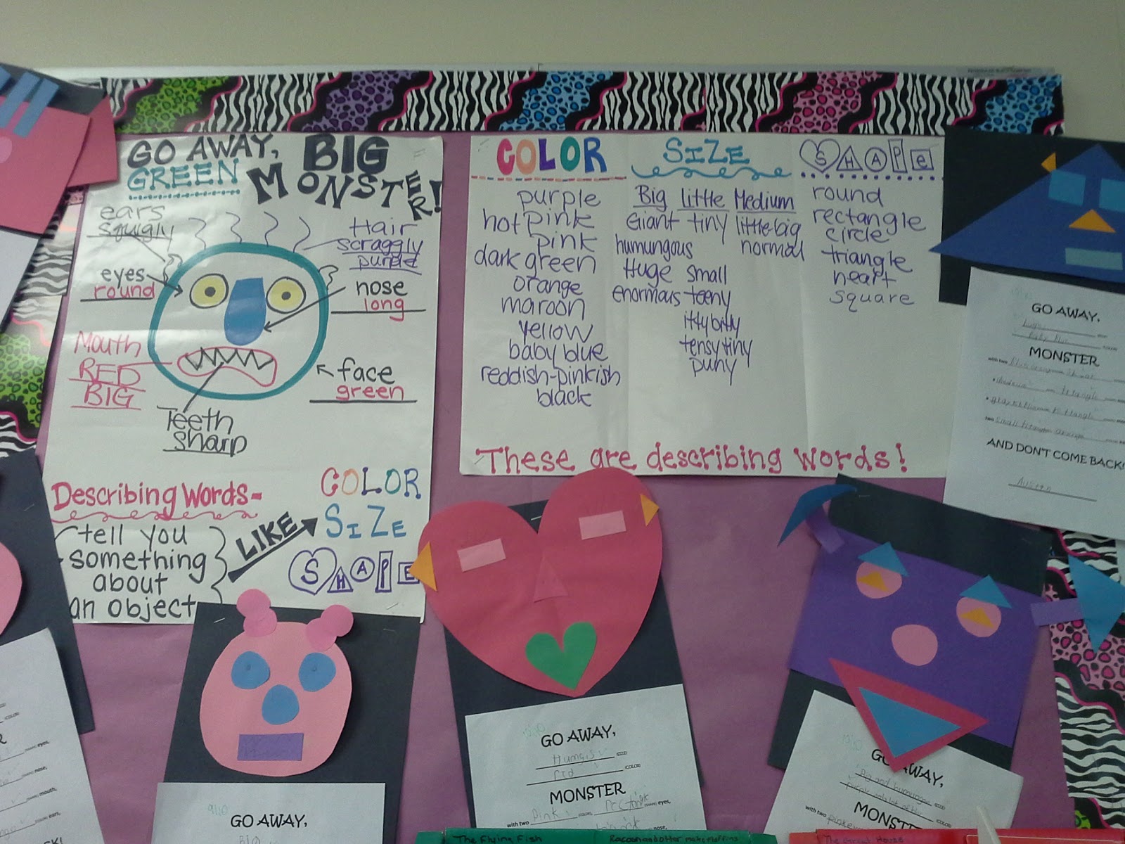 First Grade Amaze Describing Words Activity first-grade-amaze-describing-words-activity