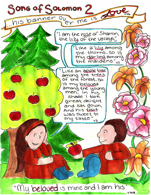 Doodle Through The Bible: Song of Solomon 2