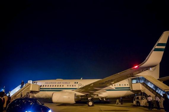 Photos: Nigeria's Presidential Jet Photos: Nigeria's Presidential Jet